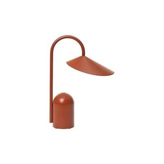 Ferm Living Lampe sans fil rechargeable Arum - Rouge - Fer