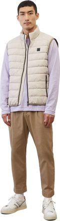 Marc O'Polo Mens M27096072022 Vest, sdnd, stand-up collar