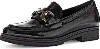 Gabor Damen Slipper, Frauen Slip On,Best Fitting,Schlupfschuhe,schluepfschuhe,College Schuhe,Businessschuhe,schwarz(Altsilber),38.5 EU / 5.5 UK