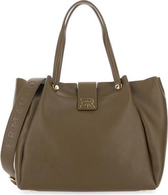 Ermanno Scervino Femme, Sacs, Brun, Taille: ONE Size Small Tote Vally