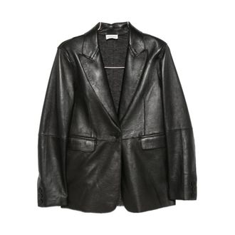 P.A.R.O.S.H. Leather Jackets - - Jackets - Damen - Schwarzk - L