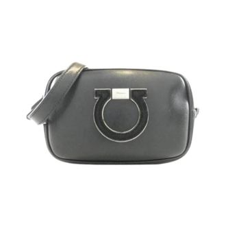 Ferragamo Pre-owned Calf Shoulder Bag - - Pre-owned - Damen - Schwarzk - ONE SIZE