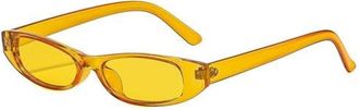Generic Lunettes De Soleil Dext&eacute;rieur &Agrave; Petite Monture For Femmes, For Les D&eacute;placements Quotidiens, Vacances, For Hommes, D&eacute;coratives(Yellow)