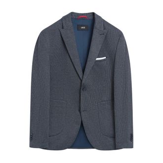 Cinque Hahnentritt-Blazer - - Jackets - Herren - Blau - M