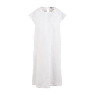 Aspesi Hemdblusenkleid - - Dresses - Damen - Wei&szlig; - L