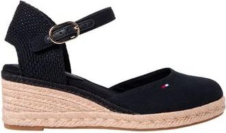 Tommy Hilfiger Espadrilles compens&eacute;es en toile de coton