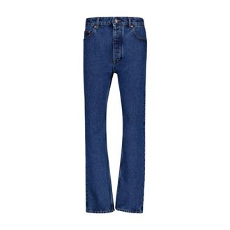 Palm Angels Monogram Straight-Leg Jeans - - Jeans - Herren - Blau - W32