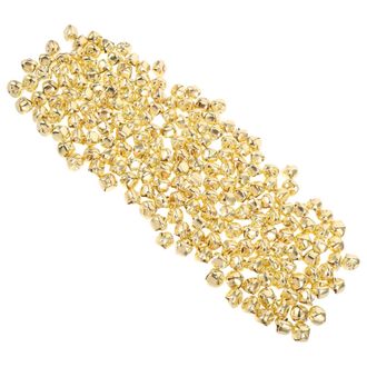 Pretyzoom Kleiner Gl&ouml;ckchen 20mm aus Metall Goldfarben 200 St&uuml;ck Dekorative Bastelgl&ouml;ckchen f&uuml;r Weihnachtsdeko Christbaumschmuck und Selbstgemacht Projekte