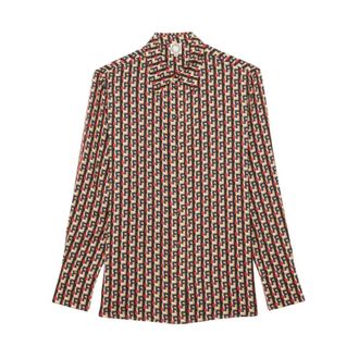 Ines De La Fressange Maureen Printed Shirt - Femme - Blouses et Chemises - Multicolore - Taille: 40 FR