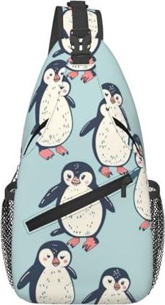 Generic The Red Pingouin Sac &agrave; bandouli&egrave;re pour homme Sac &agrave; dos de randonn&eacute;e Sac &agrave; dos &agrave; bandouli&egrave;re pour homme