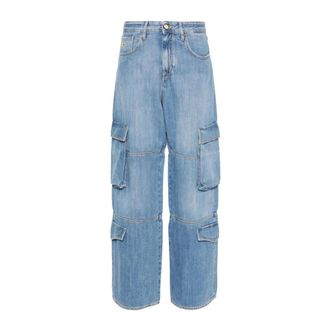 Jacob Cohen Relaxed-Fit Cargo Jeans - - Jeans - Damen - Blau - W27