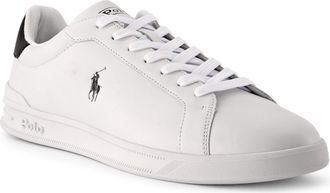 Polo Ralph Lauren Herren Sneaker wei&szlig; Glattleder