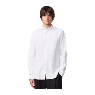 Nn.07 Nn07 - Chemise en Lin Blanc Coupe Classique - Homme - Chemises - Blanc - Taille: XL