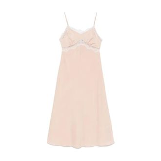 Vivetta Vivetta, Damen, Kleider, Beige, XSGr&ouml;&szlig;e