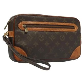 Louis Vuitton Pre-owned Canvas clutches - - Pre-owned - Damen - Braun - ONE SIZE