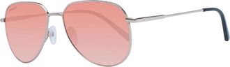 Serengeti Eyewear Ros&eacute;gold Unisex Sonnenbrille Rund Orange - - Accessories - unisex - Gelb - ONE SIZE