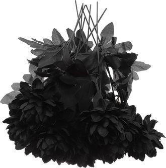 Pretyzoom Halloween Faux Künstliche Blumen Gefälschte Bouquet Stiele Blumenarrangement Blumensträuße Hochzeit Bilder Prop