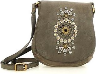 Campomaggi Sacs &agrave; bandouli&egrave;re Bella Di Notte, Ciment, M