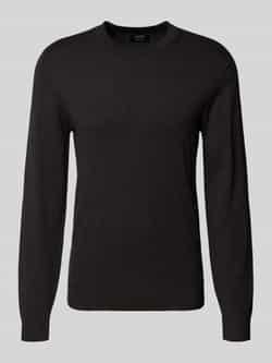 Mc Neal Strickpullover mit gerippten Abschl&uuml;ssen