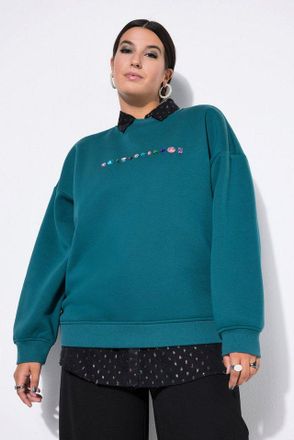 STUDIO UNTOLD Sweatshirt Sweatshirt oversized Ziersteinchen