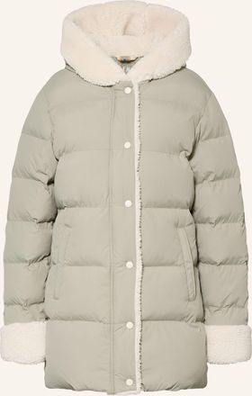 Wellensteyn Wellensteyn Steppjacke Prosecco Mit Kunstfell gruen