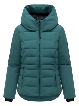 Navahoo Damen Steppjacke Steppt&auml;nzchen mit Kapuze