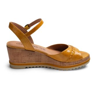 Chattawak Damen 9jodyyellow37 Sandale mit Absatz, gelb, 37 EU