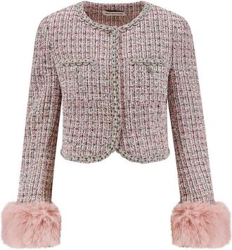 Self Portrait Blazer - Nude