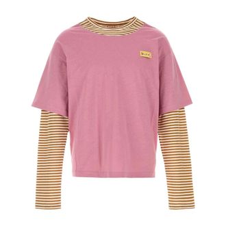 Marni Homme, Tops, Rose, Taille: L T-shirt superpos&eacute;