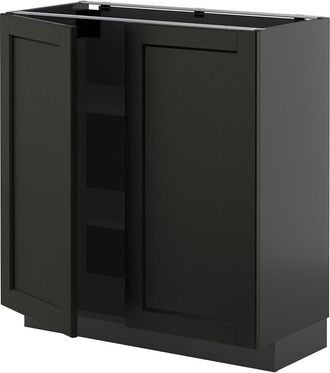 IKEA METOD Unterschrank m Böden/2Türen