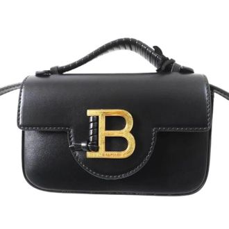Balmain Pre-owned Bbuzz mini leather shoulder bag - - Pre-owned - Damen - Schwarzk - ONE SIZE