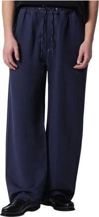 STUDIO NICHOLSON Homme, Pantalons, Bleu, Taille: M Pantalone