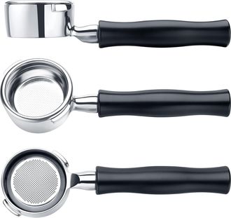 Normcore Siebträger für Gaggia 58 mm mit Edelstahlkopf und Filterkorb und ergonomisch geformtem Griff aus eloxiertem Aluminium (Korb im Lieferumfang enthalten)