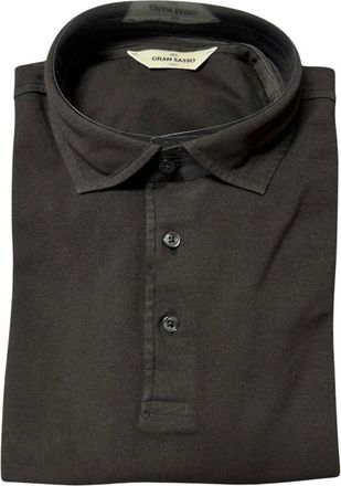 Gran Sasso Homme, Tops, Brun, Taille: 2XL Polos