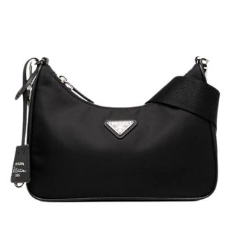 Prada Pre-owned Re-Edition 2005 Sac bandouli&egrave;re - Femme - Pre-owned - Noir - Taille: ONE Size