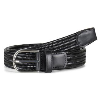 Howard London Homme, Accessoires, Noir, Taille: 105 CM Ceinture Tress&eacute;e Stretch Asher