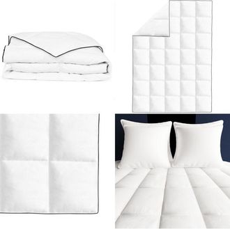 vidaXL Vidaxl - Winter-Daunendecke 155x220 cm - Bettdecke - Bettdecken - Home & Living - Weiß