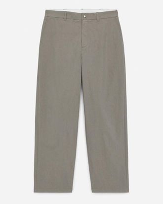 Arket Lockere Chinohose Aus Baumwollmischung -Grau