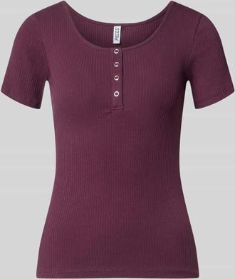 Pieces Slim Fit T-Shirt aus Baumwoll-Mix Modell KITTE