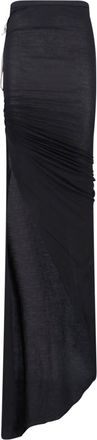 Rick Owens Draped Maxi Skirt