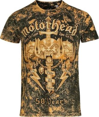 Motörhead Core 50th Homme T-Shirt Manches Courtes Multicolore 4XL 100% Coton Regular/Coupe Standard