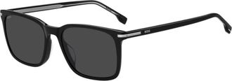 HUGO BOSS Stilvolle Sonnenbrille mit Premium-Qualit&auml;t - - Accessories - Herren - Schwarzk - 55 MM