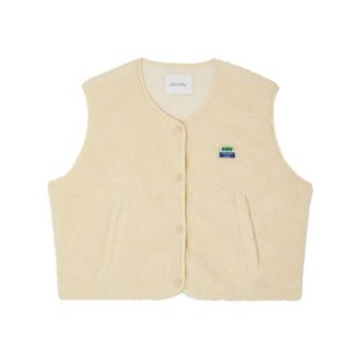 American Vintage Femme, Vestes, Beige, Taille: 36/38 FR Hoktown Gilet