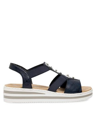 Rieker Sandalen V0287-14 Dunkelblau