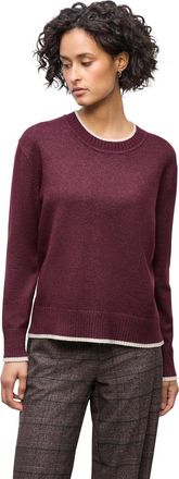 Street One Damen Pullover mit Kontrastdetails
