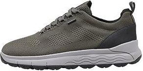 Geox Homme U Spherica 4X4 B Abx Sneakers, Dk Olive, 46 EU