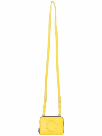 Stella McCartney portefeuille &agrave; lani&egrave;re - Jaune