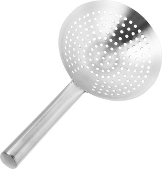 Cabilock Edelstahlsieb Mit Filter F&uuml;r &Ouml;l Multifunktionaler Schauml&ouml;ffel F&uuml;r K&uuml;che Langlebig Und Robust F&uuml;r T&auml;glichen Gebrauch