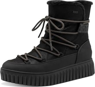 Marco Tozzi Marco Tozzi 2-26415-45 Bottines tendance pour femme - Noir - Taille 39 EU, Noir/comb, 39 EU