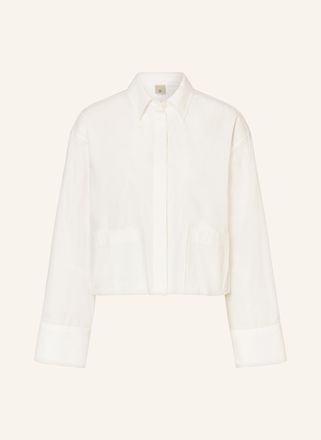 Y.A.S. Cropped-Hemdbluse weiss
